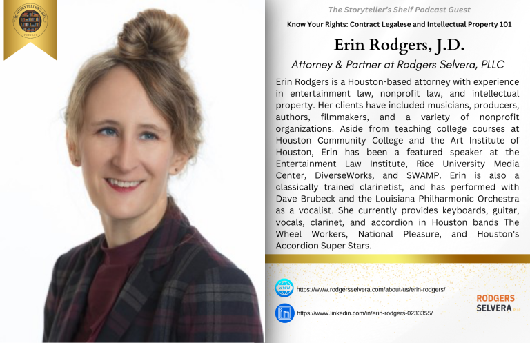 Erin Rodgers – The Storyteller’s Shelf Podcast