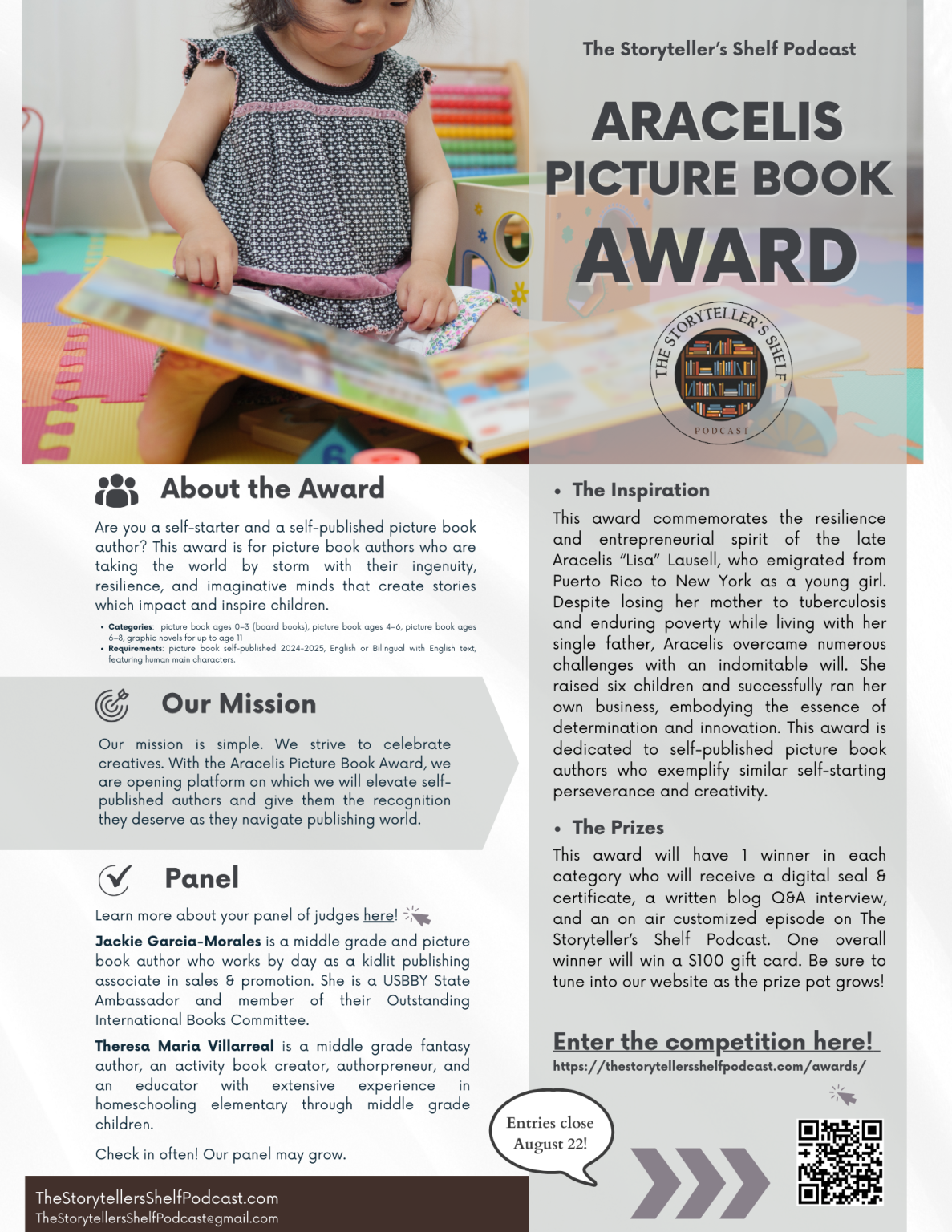 Awards – The Storyteller’s Shelf Podcast