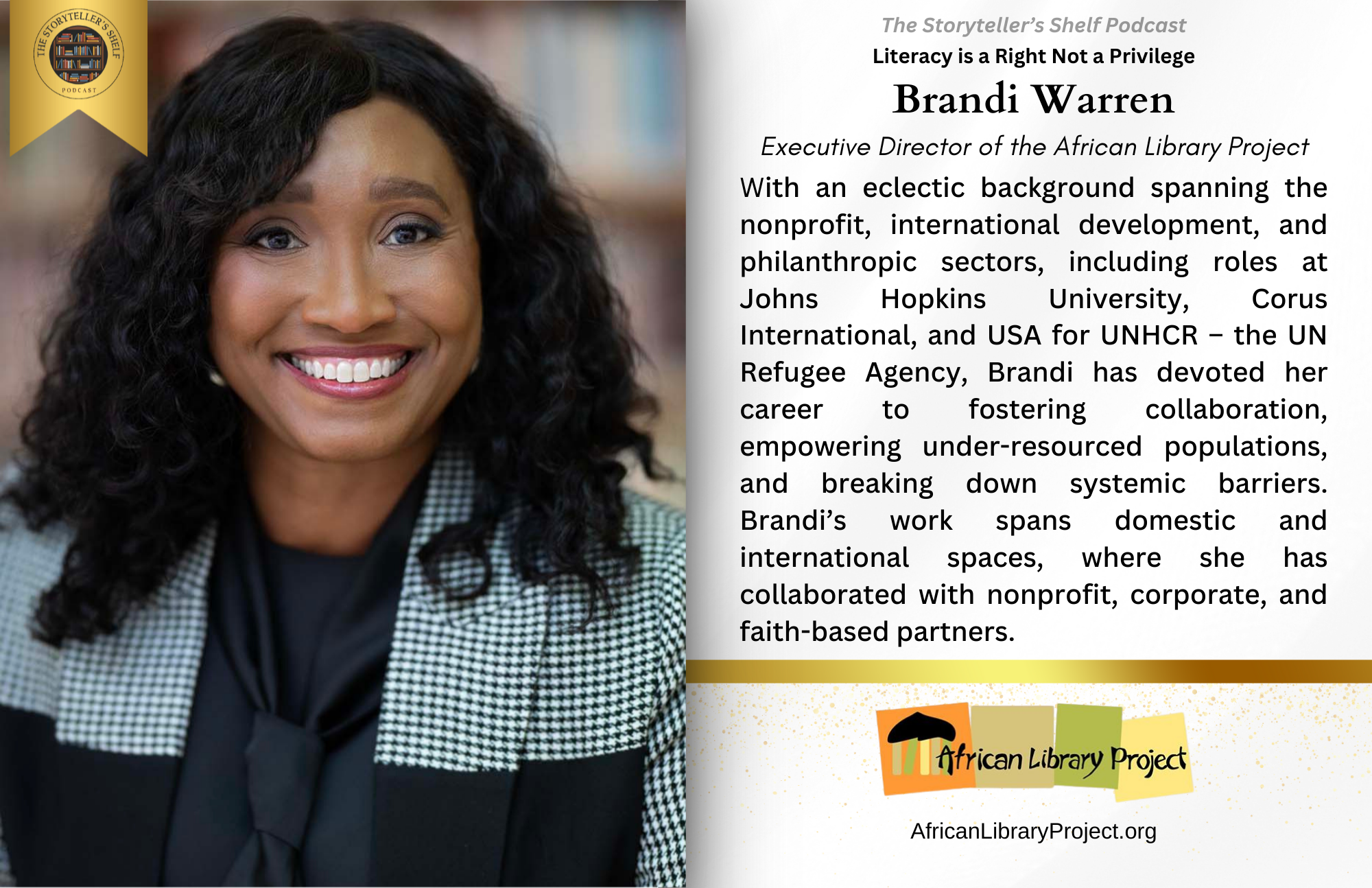 Brandi Warren – The Storyteller’s Shelf Podcast